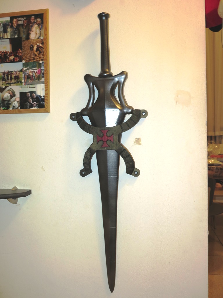 🗡️ HE-MAN SWORD OF POWER VINTAGE cosplay・ OBJ File for ・Cults