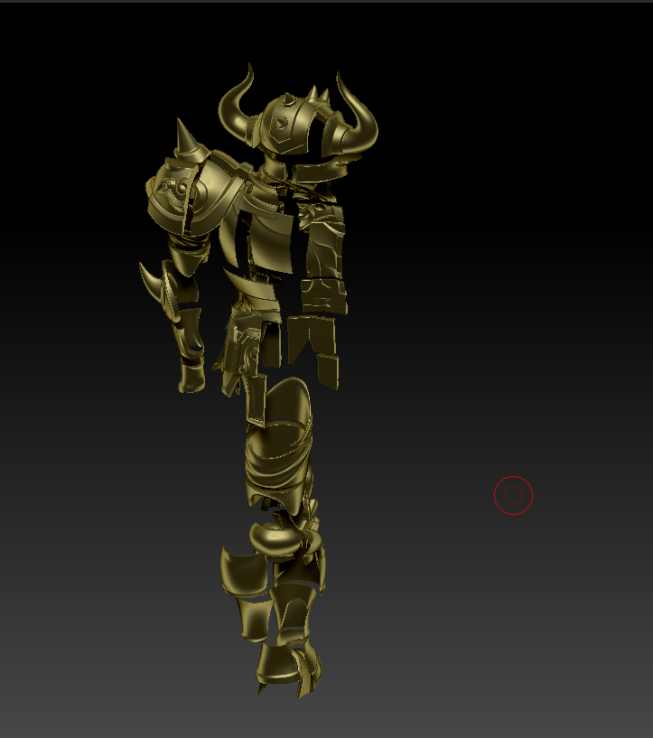 OBJ-Datei GOLD MITHCLOTH ALDEBARAN NO TORO TRAGBAR COSPLAY ♉ ・Design ...