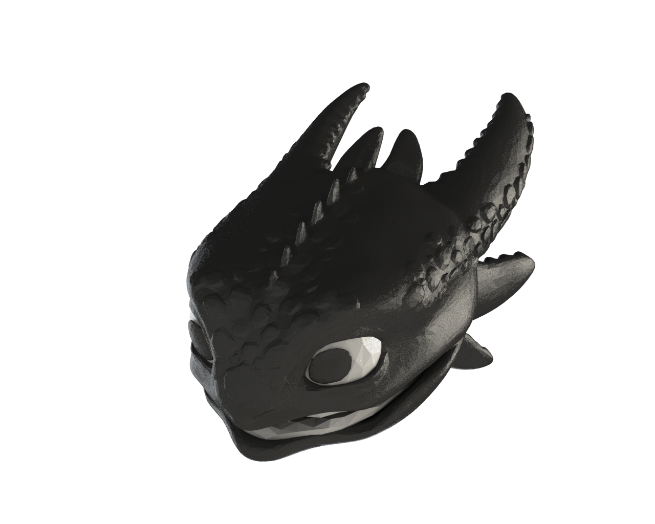 🐉 Toothless Toothless Head・ STL File for ・Cults