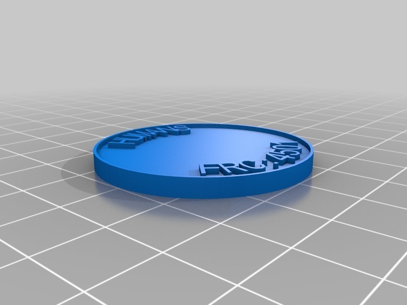 Free 3D file HUMAN- Coin (Chip) 🪙・3D printer design to download・Cults