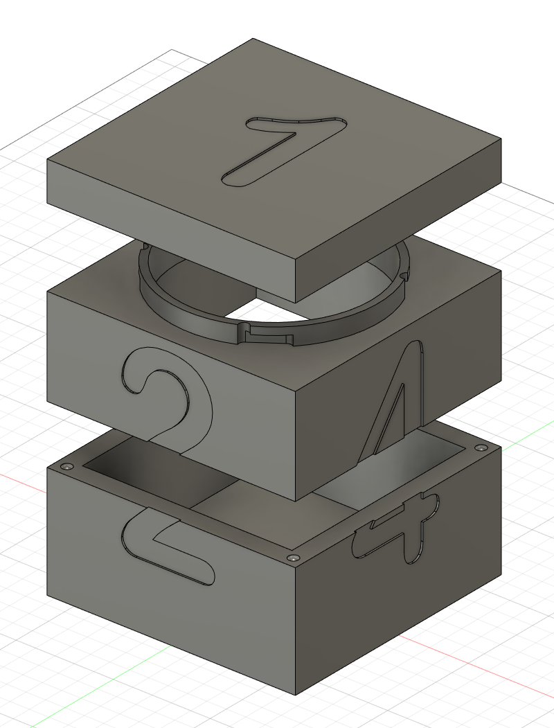 🎲 D6 Shaped Dice Box・ STL File for ・Cults