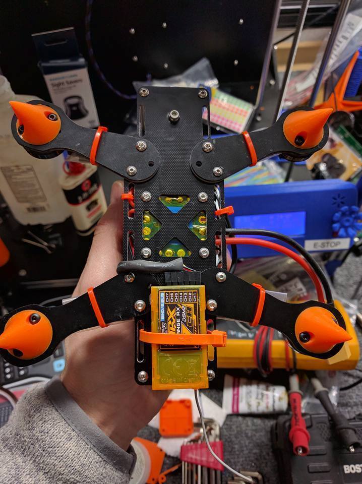 3D print ZMR250 Quadcopter Landing Gear Legs for Sunnysky 2204 Motors・Cults