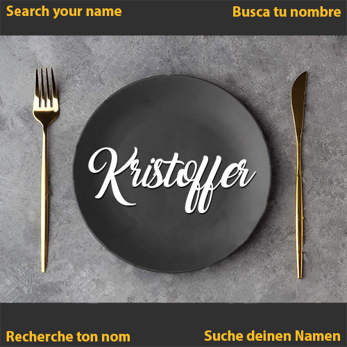 Archivo STL Kristoffer 💒 ・Diseño de impresión en 3D para descargar・Cults