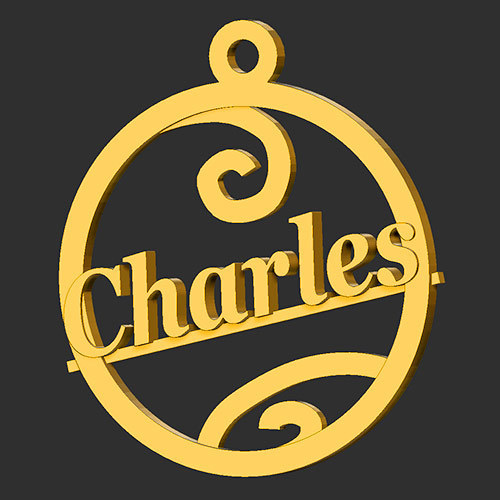 STL file Charles 🎄 ・Template to download and 3D print・Cults