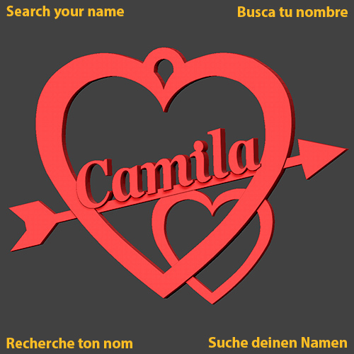 STL file Camila 💜 ・3D printer model to download・Cults