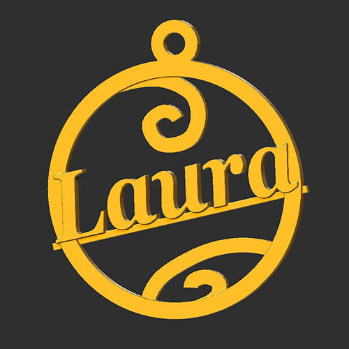 STL file Laura 🎄 ・Design to download and 3D print・Cults