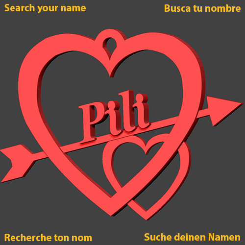 STL file Pili 💜 ・3D printing design to download・Cults