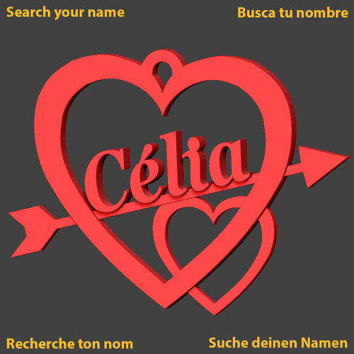 STL file Celia 💜 ・3D printing design to download・Cults