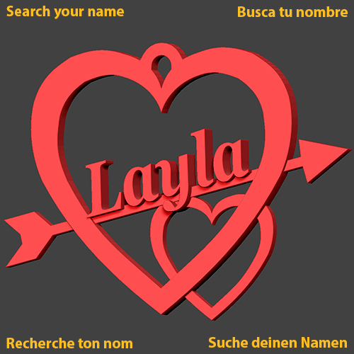 STL file Layla 💜 ・3D printable design to download・Cults