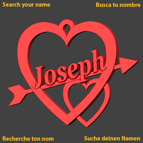 Archivo STL Joseph 💜・Diseño imprimible en 3D para descargar・Cults