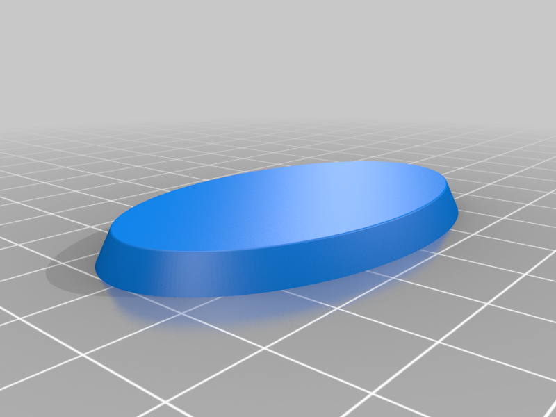 Free STL file Plain Oval MagBase (2mm thick magnets) 🎲 ・3D printing ...