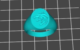 💍 Witcher Signet Ring・Free STL File for ・Cults