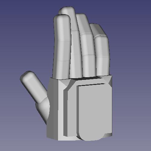 🤲 SO-DO Kamen Rider Kikai (Guardian) hands・Free STL File for ・Cults