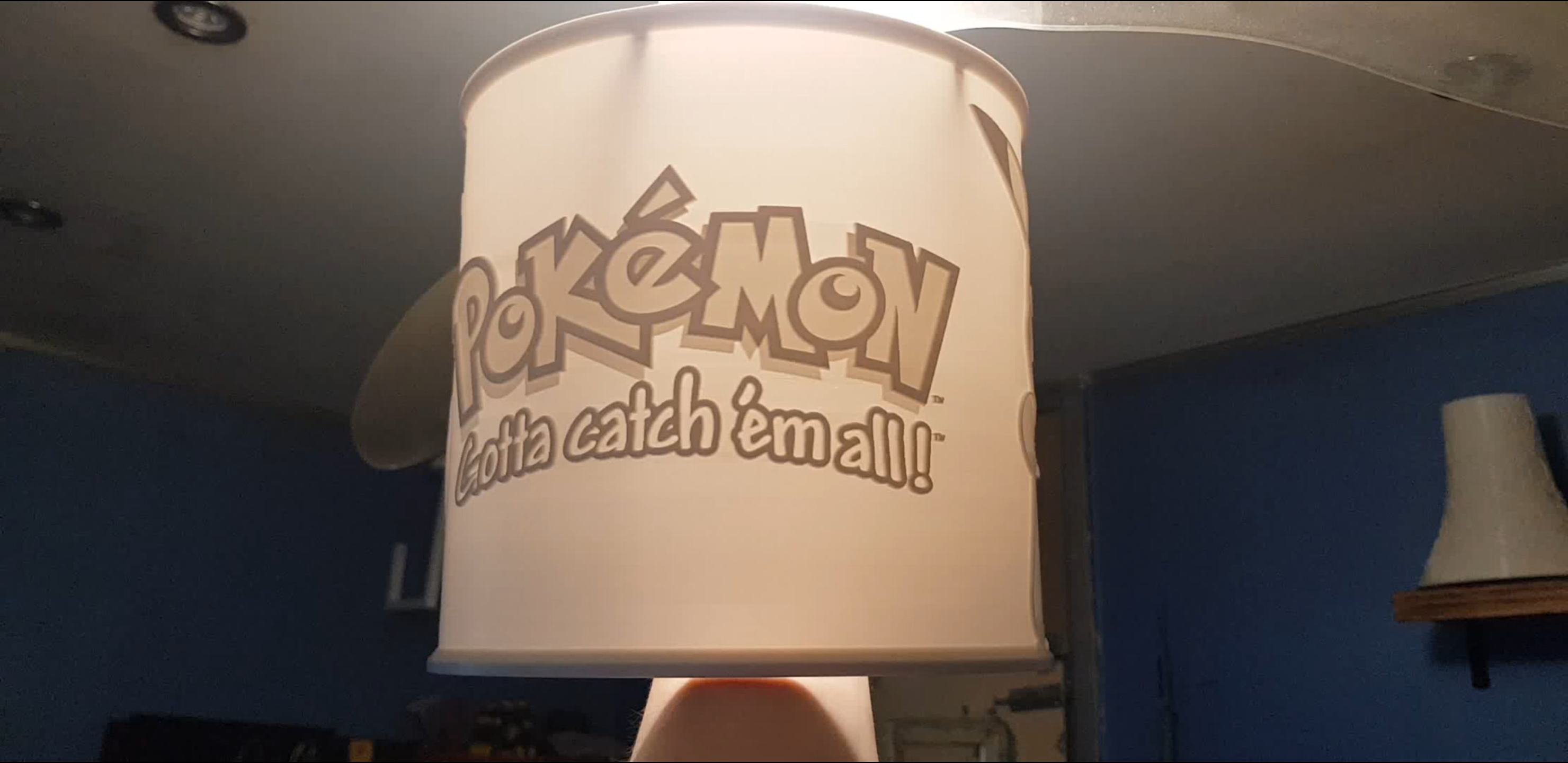 Free STL file Pokemon Lithophane Ceiling shade 🐉 ・3D printer design to ...