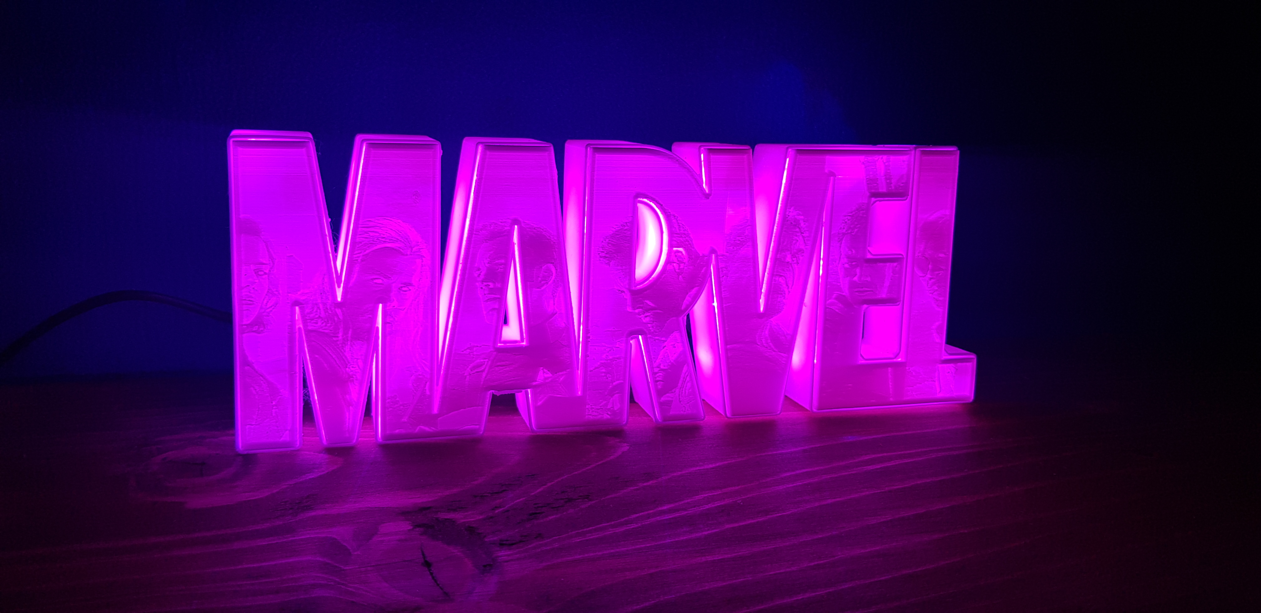 📦 Marvel Lithophane Box・Free STL File for 3D printing・Cults