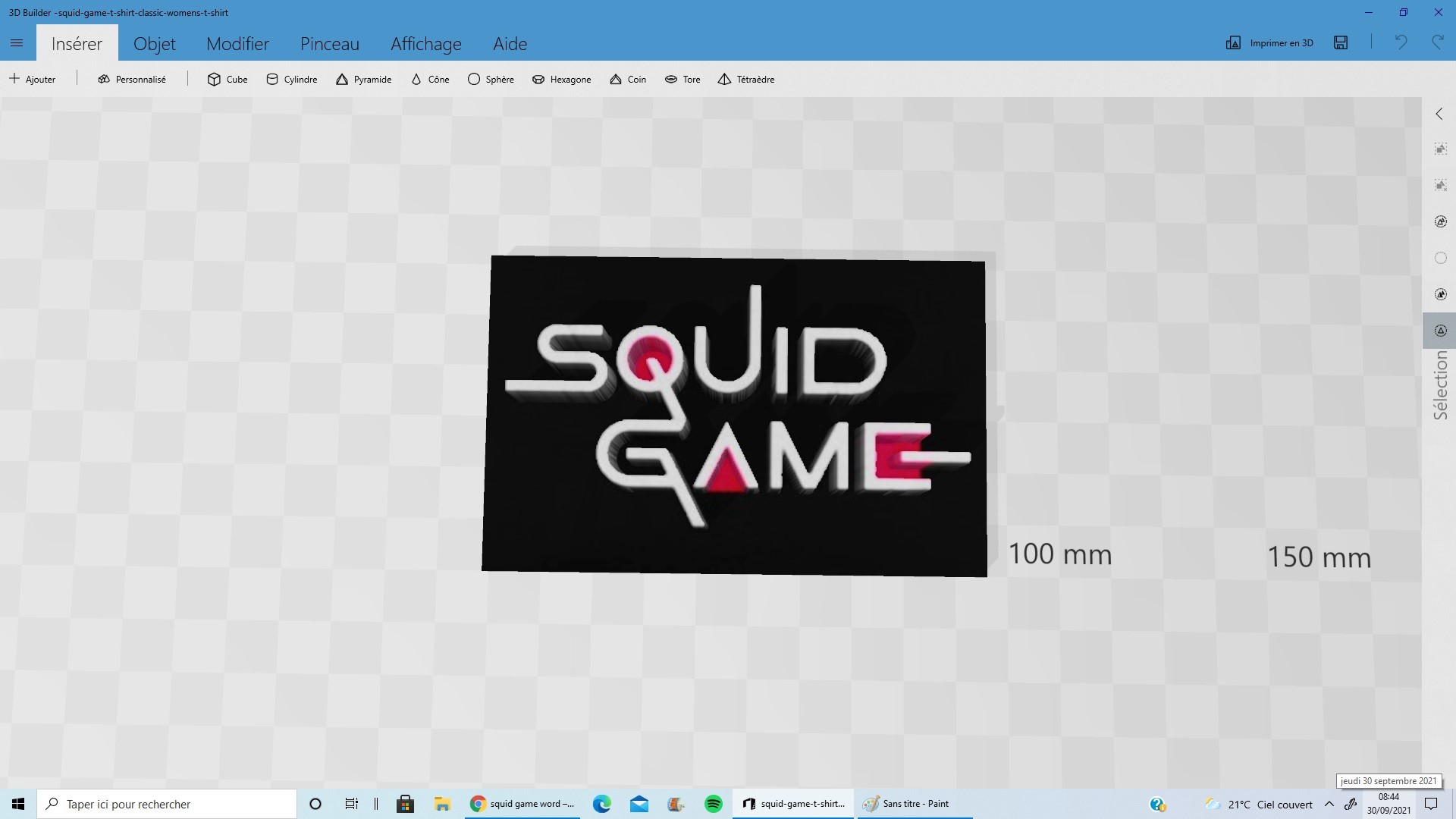 STL file Squid Game Logo 🦑 ・Design to download and 3D print・Cults