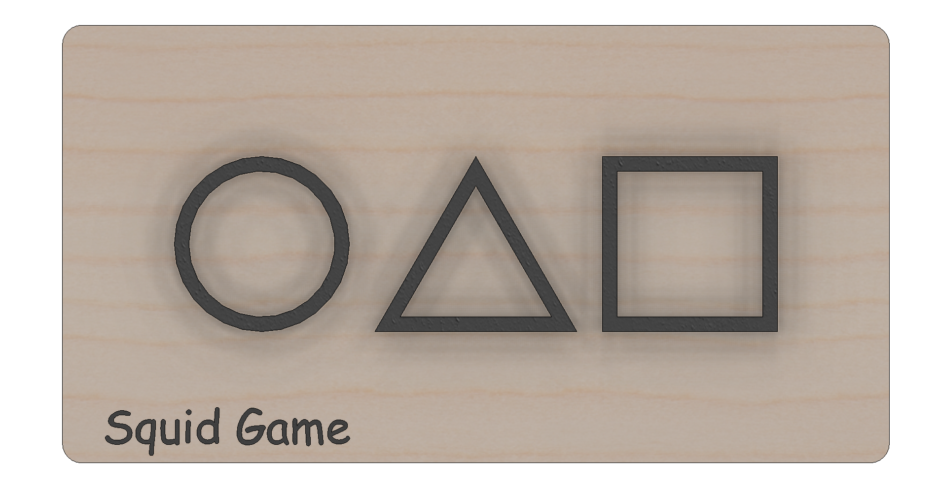 Fichier STL Squid Game Card 🦑 ・Design à télécharger et à imprimer en 3D ...