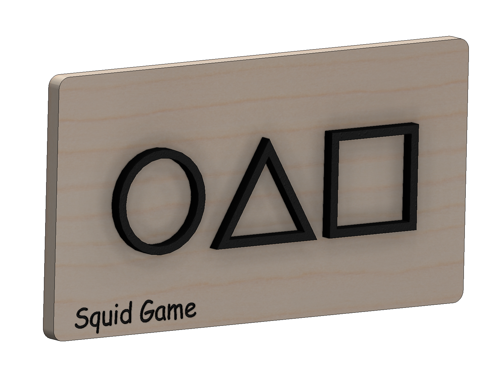 Fichier STL Squid Game Card 🦑 ・Design à télécharger et à imprimer en 3D ...