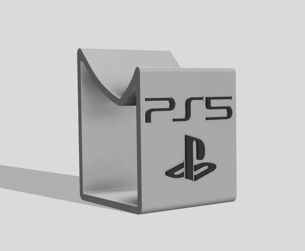 🎲 DUALSENSE STAND MINIMALIST BEST FIT 6 Pack・ STL File for ・Cults