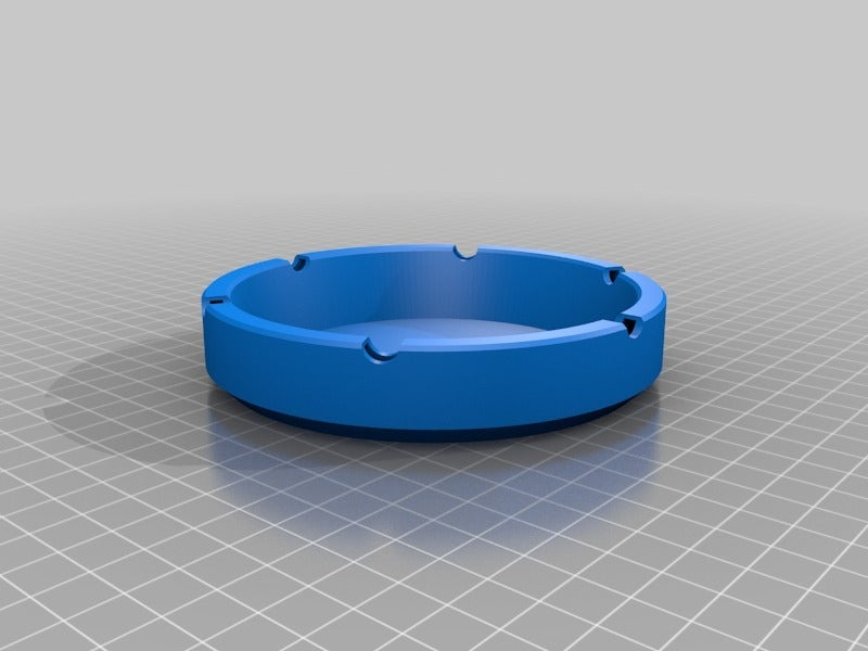 Free STL file simple ashtray 🏠・Template to download and 3D print・Cults