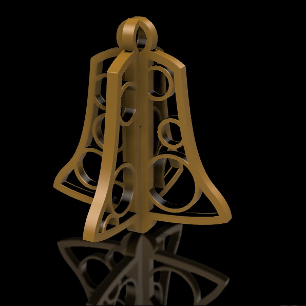 STL file Christmas ornament. Bells and Balls Chritsmas 🎄 ・3D printer ...