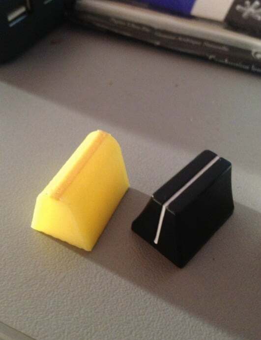 3D printed Rane TTM57-SL Fader Cap・Cults