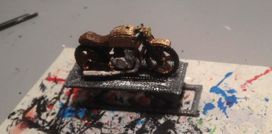 3D printable Motorcycle / moto・Cults