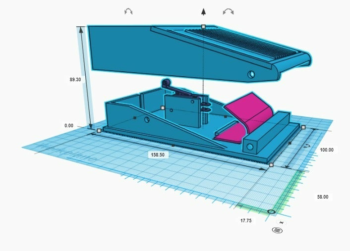 🦶 Foot Pedal・Free STL File for ・Cults