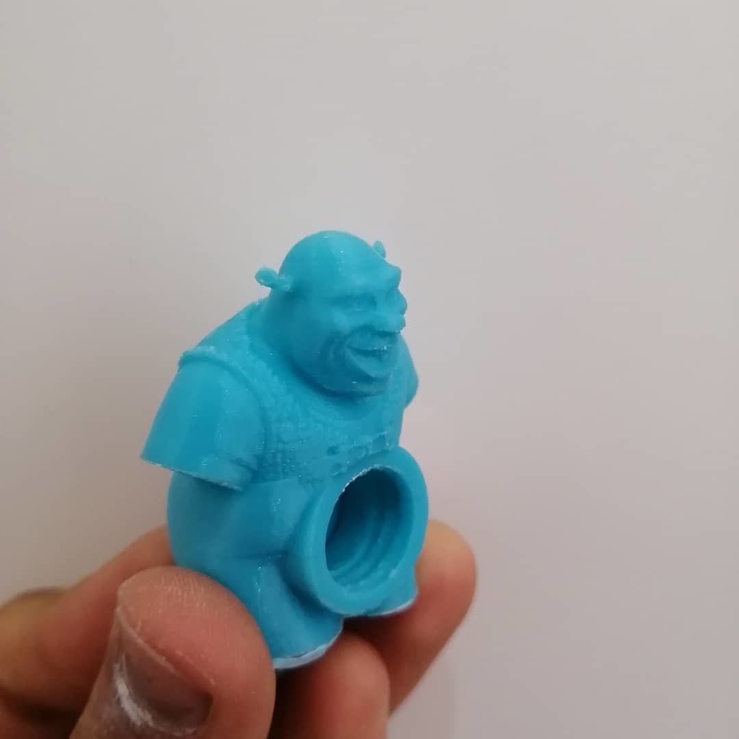 🎨 Shrek toothpaste pooper - No supports, screw center・ STL File for 3D ...