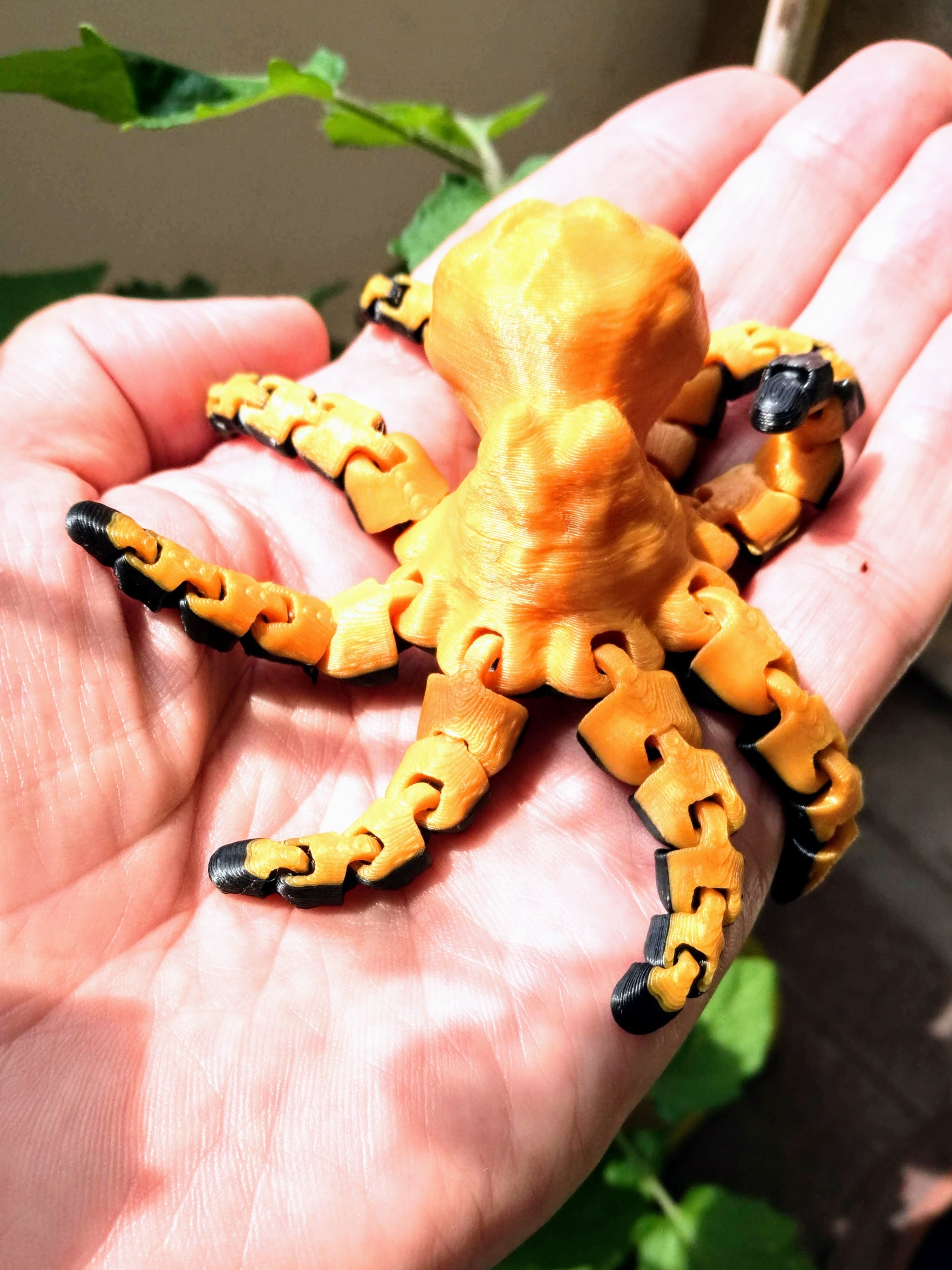 🐙 Articulated Octopotamus (Octopus + Hippopotamus)・Free STL File for ・Cults