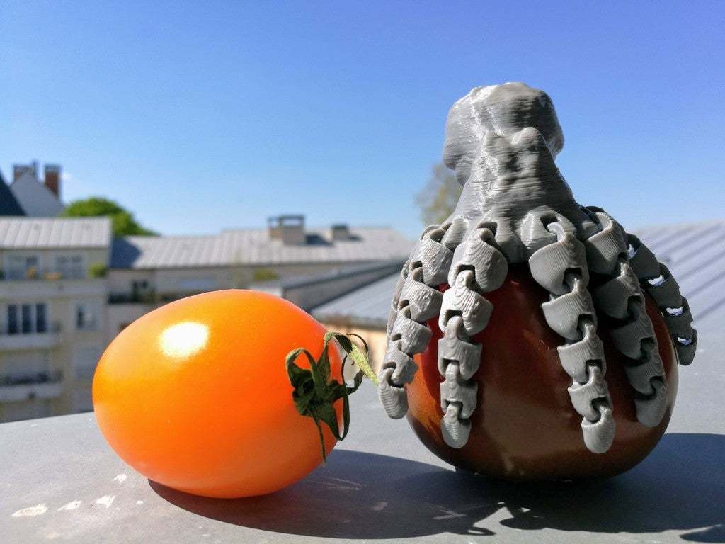 🐙 Articulated Octopotamus (Octopus + Hippopotamus)・Free STL File for ・Cults