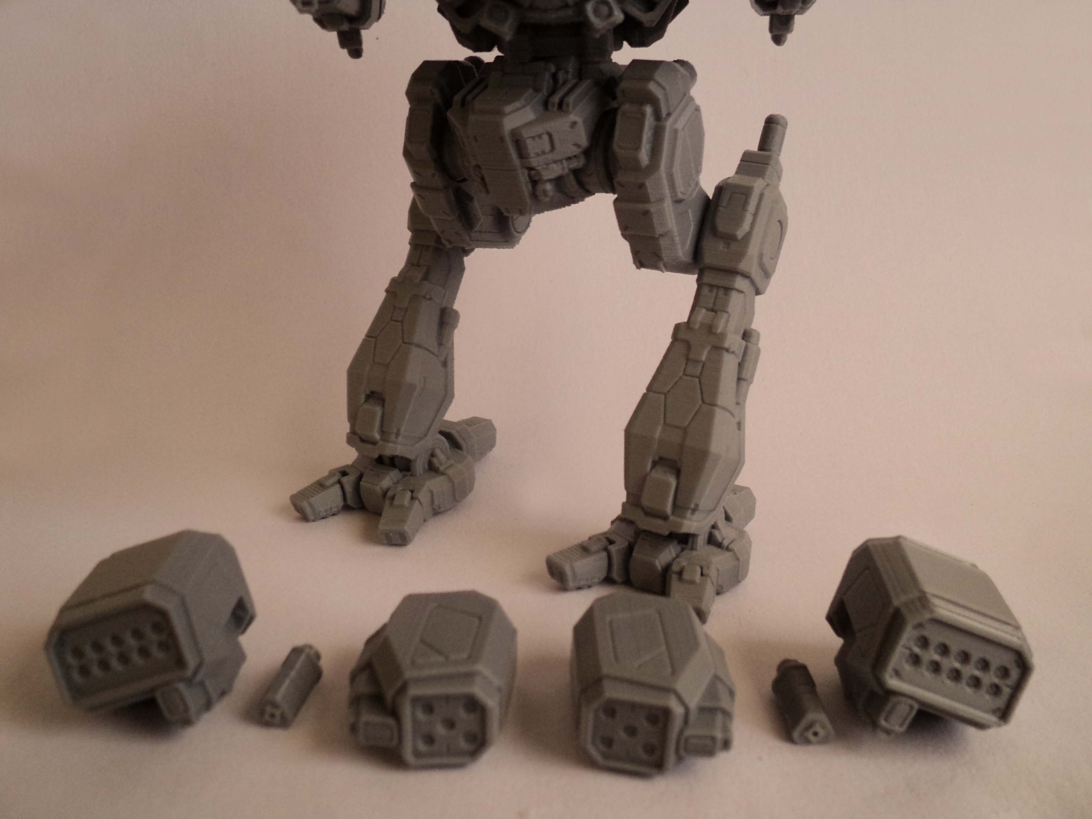 🐱 MWO Mad Cat MKII・Free 3D File for ・Cults