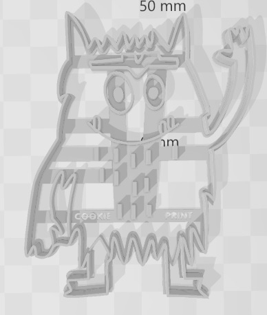 STL file SET OF 6 COLORFUL MONSTER DOUGH CUTTERS RUKKIA 🎨 ・3D printing ...