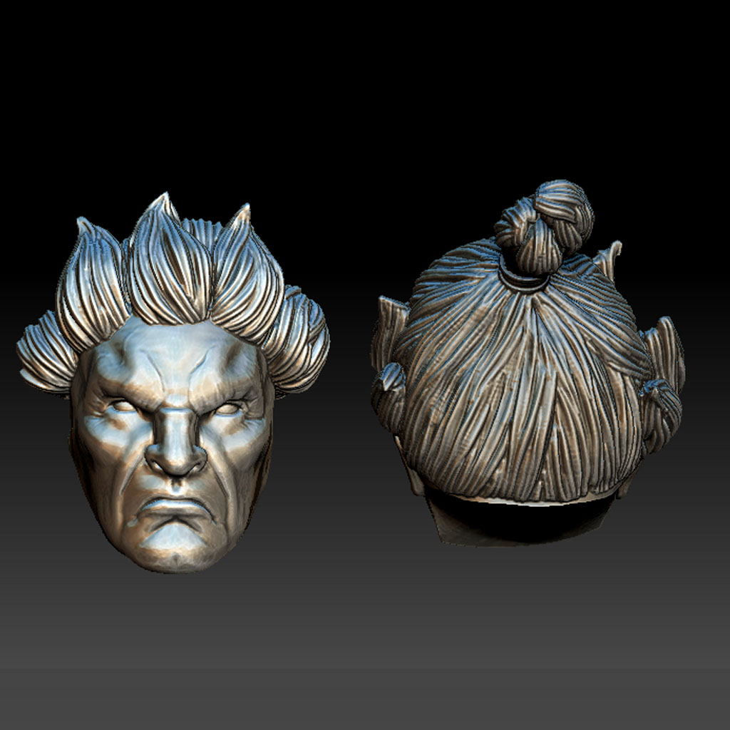 Archivo STL gratis Akuma// Street Fighter 👫・Diseño imprimible en 3D ...