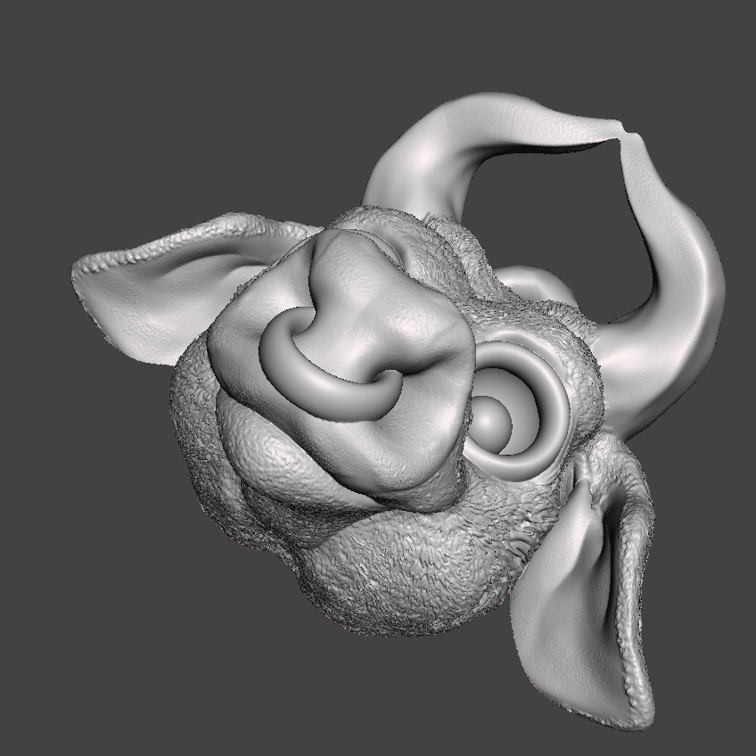 🐂 caw bull, cattle monster game jewellery pendant necklace・ STL File ...