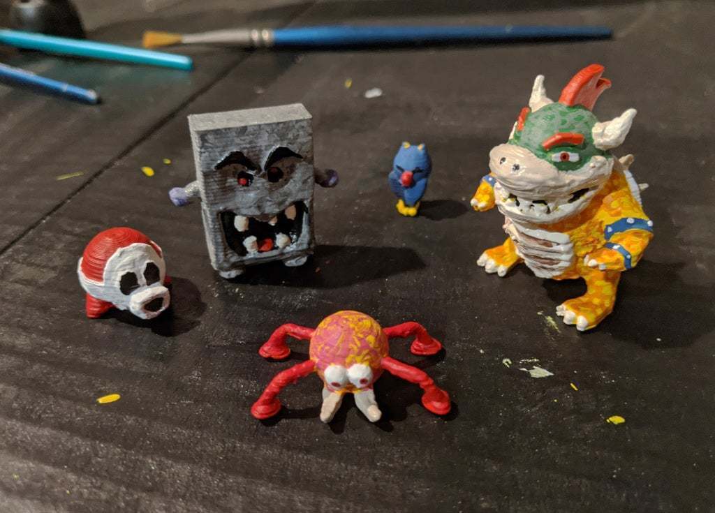 🎮 Mario 64 Collection・Free STL File for ・Cults