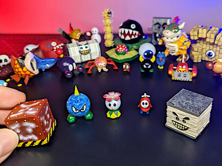 🎮 Mario 64 Collection Part 6・Free 3D File for ・Cults