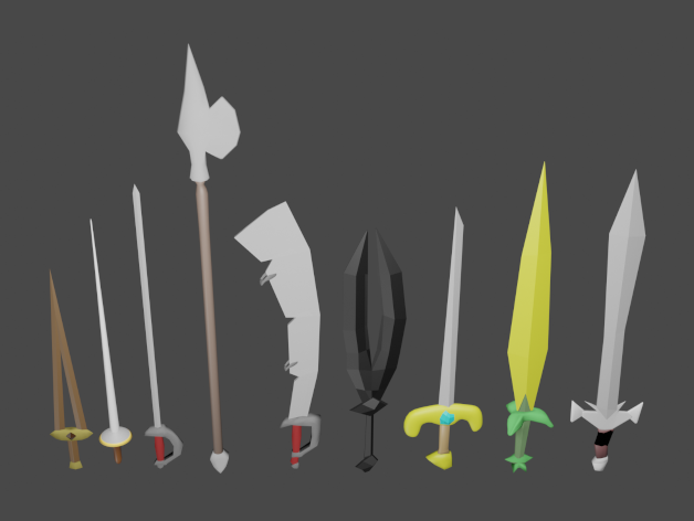 🔫 OSRS Weapons Collection・Free STL File for ・Cults