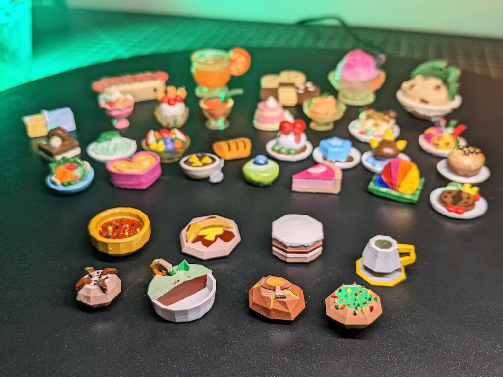 🍰 OSRS Food (Part 1)・Free 3D File for ・Cults