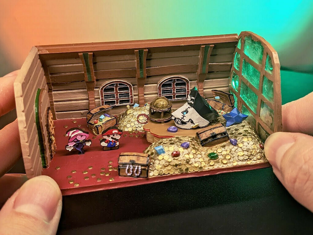 Free 3D file Cortez Treasure Room from Paper Mario TTYD 🏴‍☠️・3D printer ...