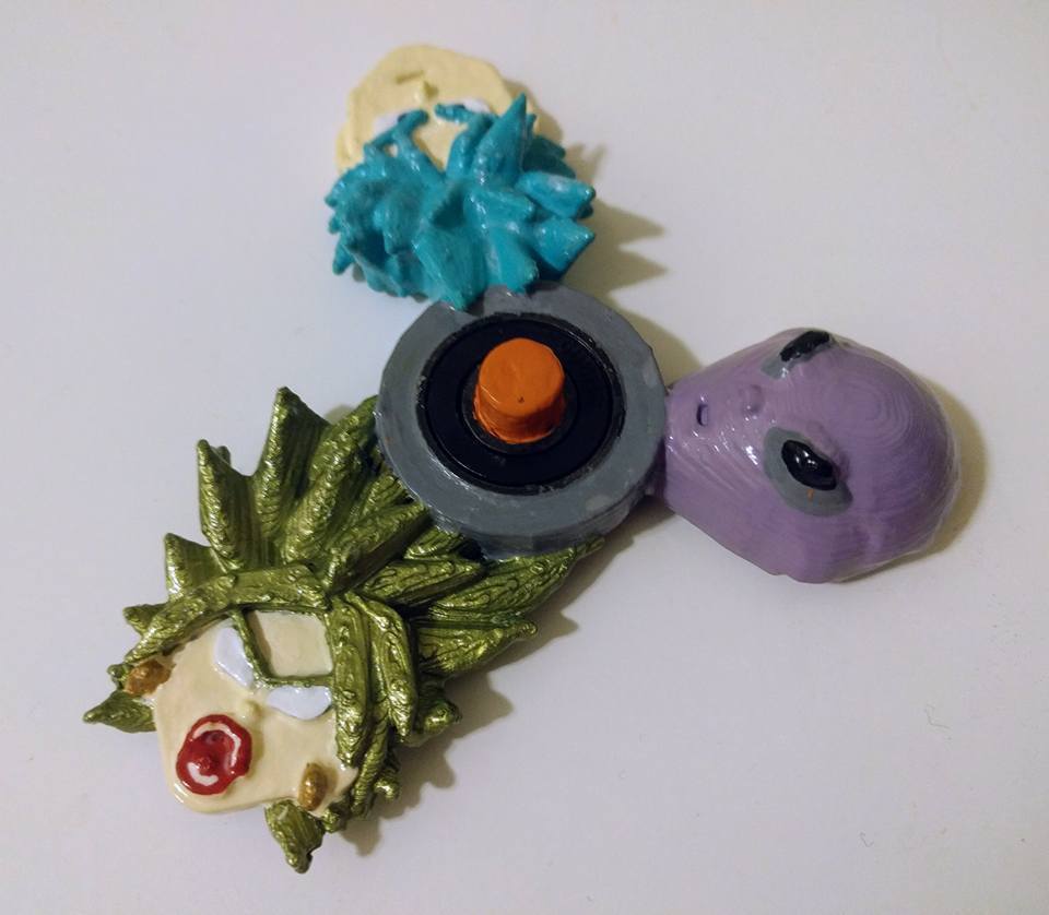 🐉 Dragon Ball Super Spinner・Free STL File for ・Cults