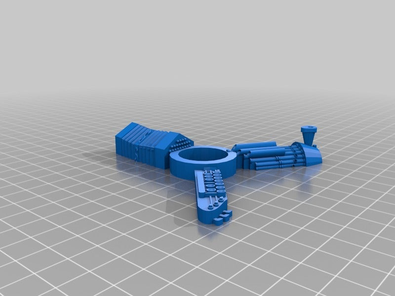 Free STL file Weird Musical Instruments Spinner 🪗 ・Object to download ...