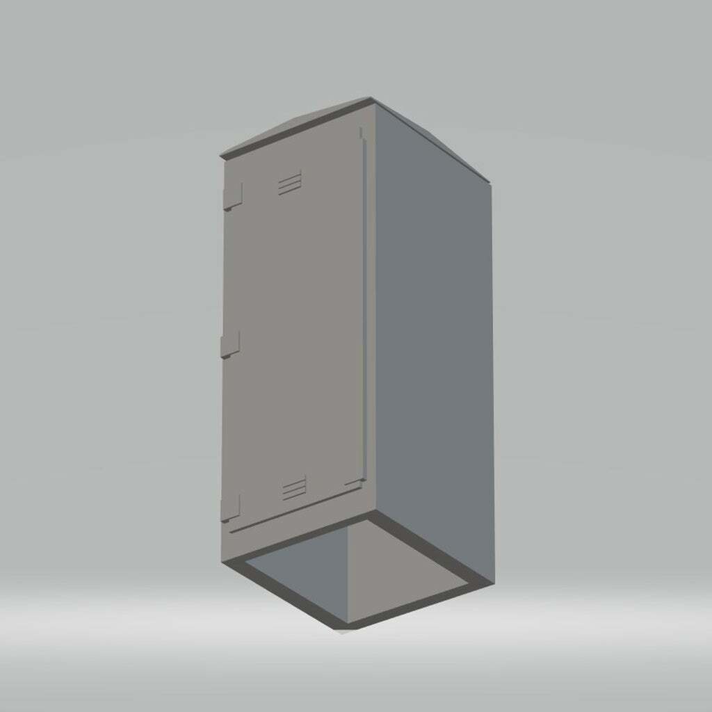 Free STL file Track Side Relay cabinet 🏛️ ・Design to download and 3D ...