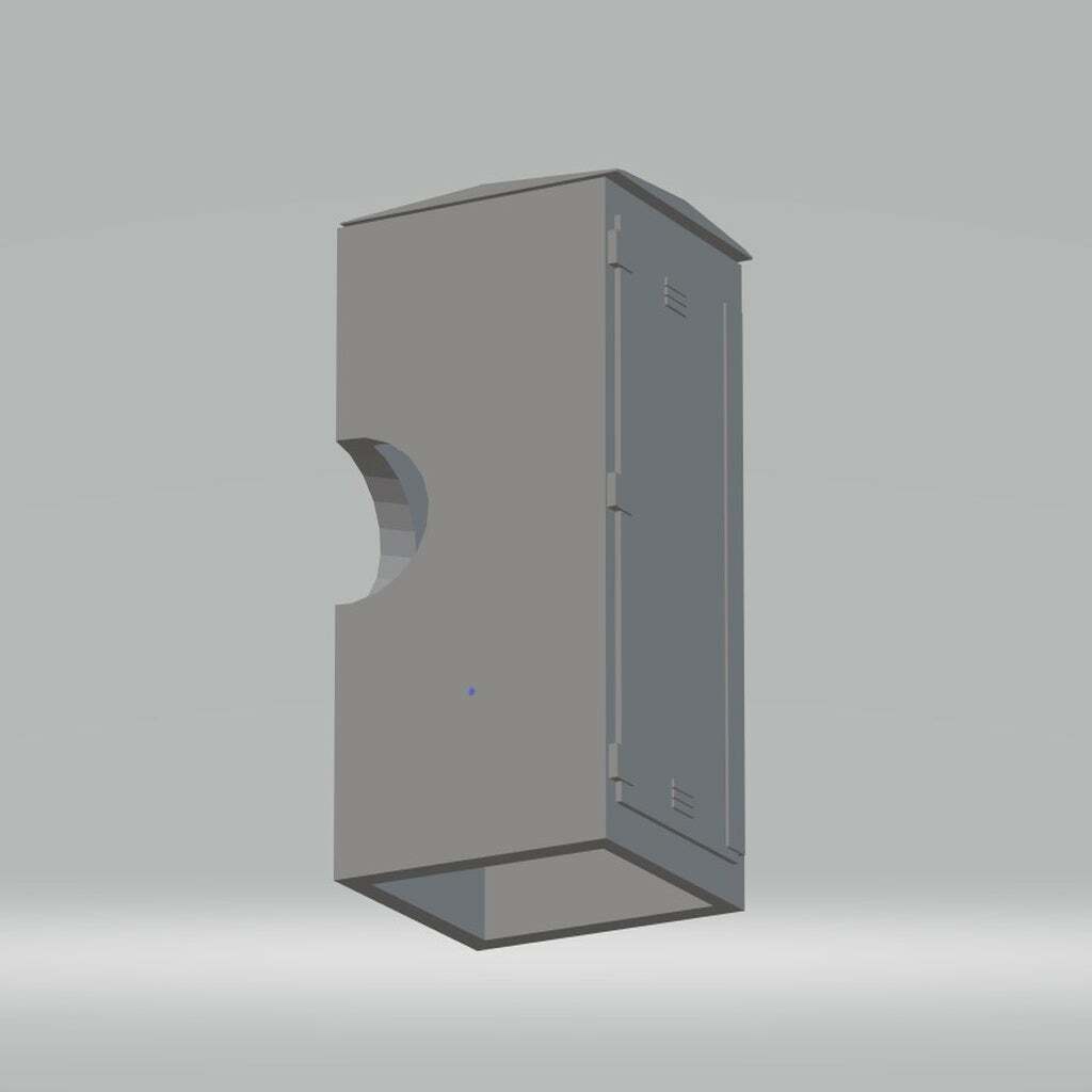 Free STL file Track Side Relay cabinet 🏛️ ・Design to download and 3D ...