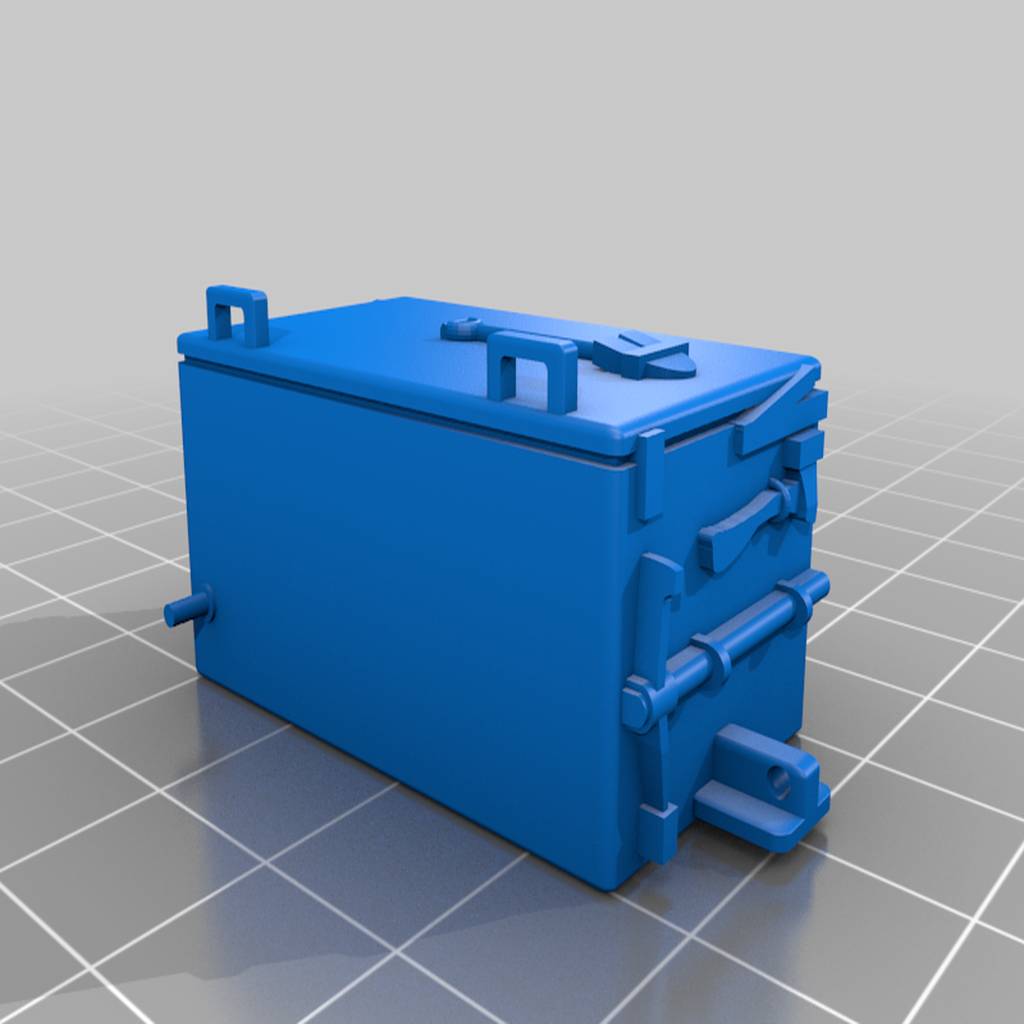 Free STL file SdAH 51 german trailer - 1/50eme 🚐・3D printing template ...