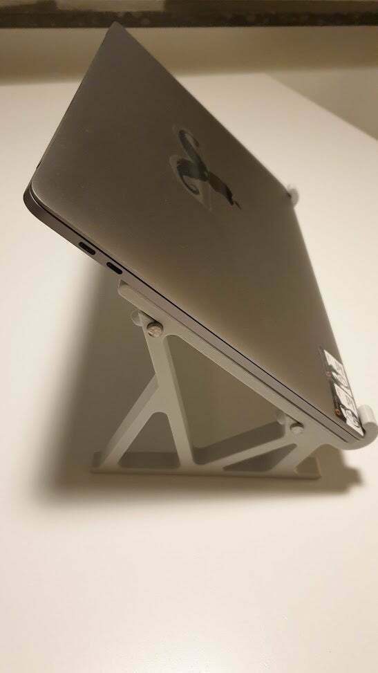 Free STL file MacBook Pro Stand 💻 ・3D printer model to download・Cults