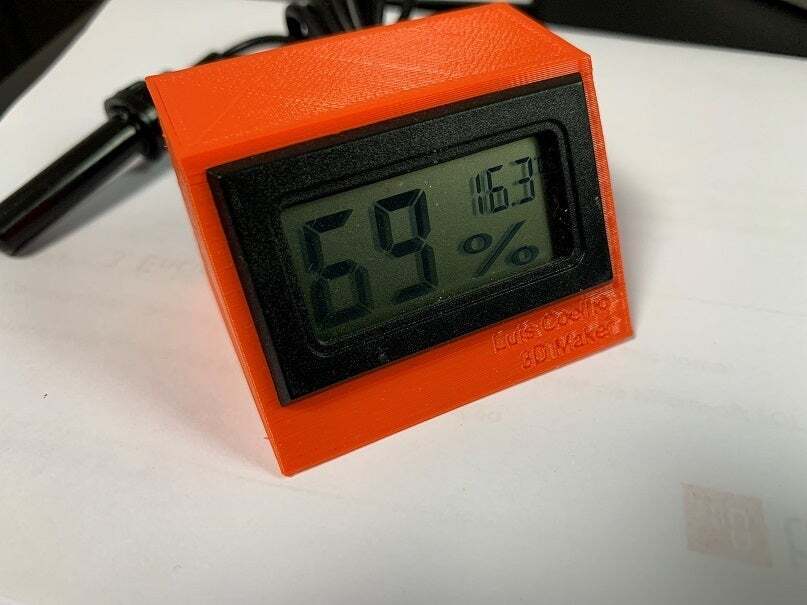 Free STL file Thermometer/Hygrometer stand 🔧 ・3D printer model to ...