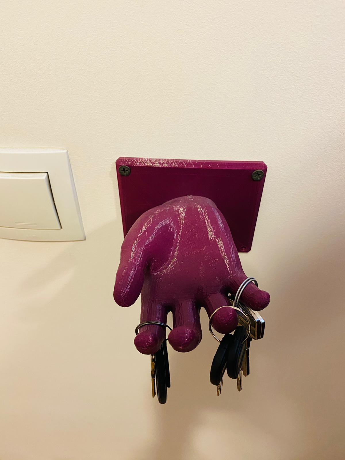 Hand Key Holder・Free STL File for ・Cults