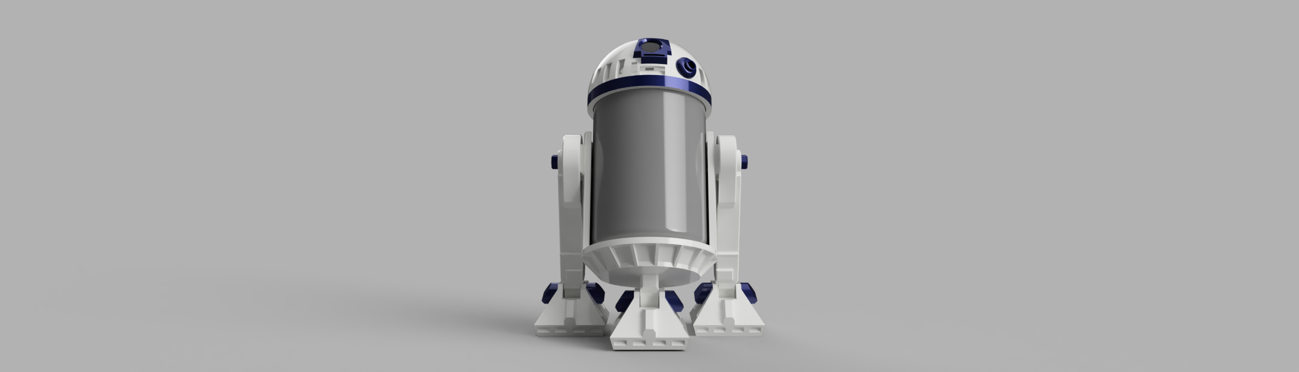 STL file R2D2 for alexa made by amazon 🤖 ・Model to download and 3D ...