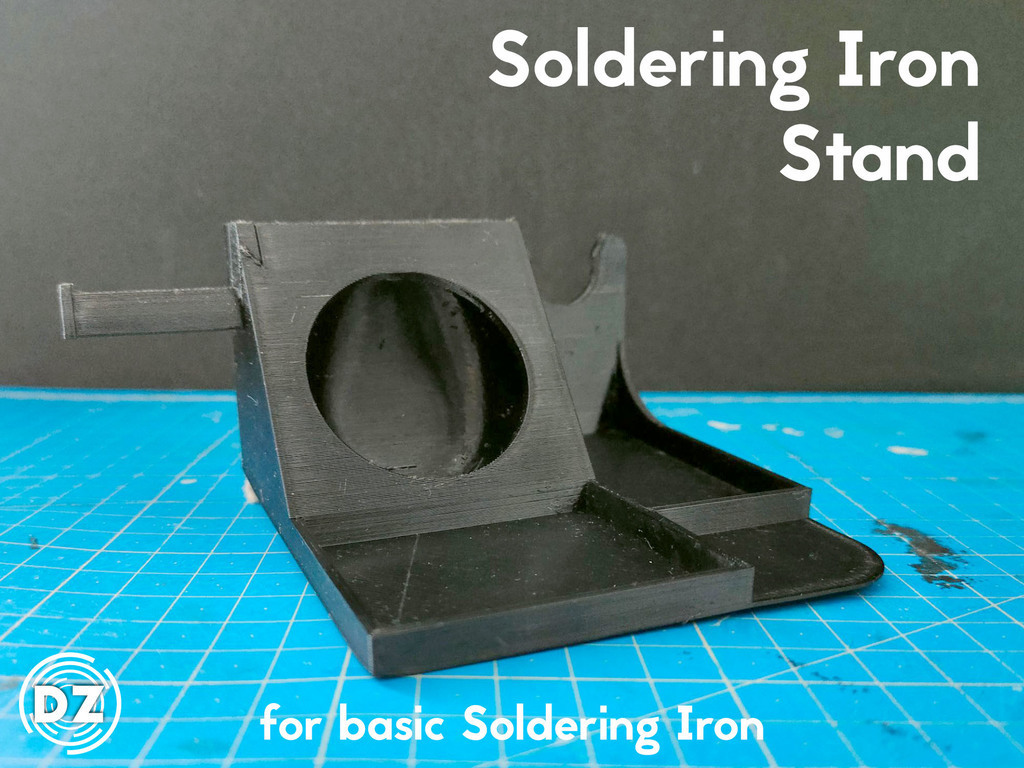 🧞‍♂️ Basic Soldering Iron Stand・Free STL File for ・Cults
